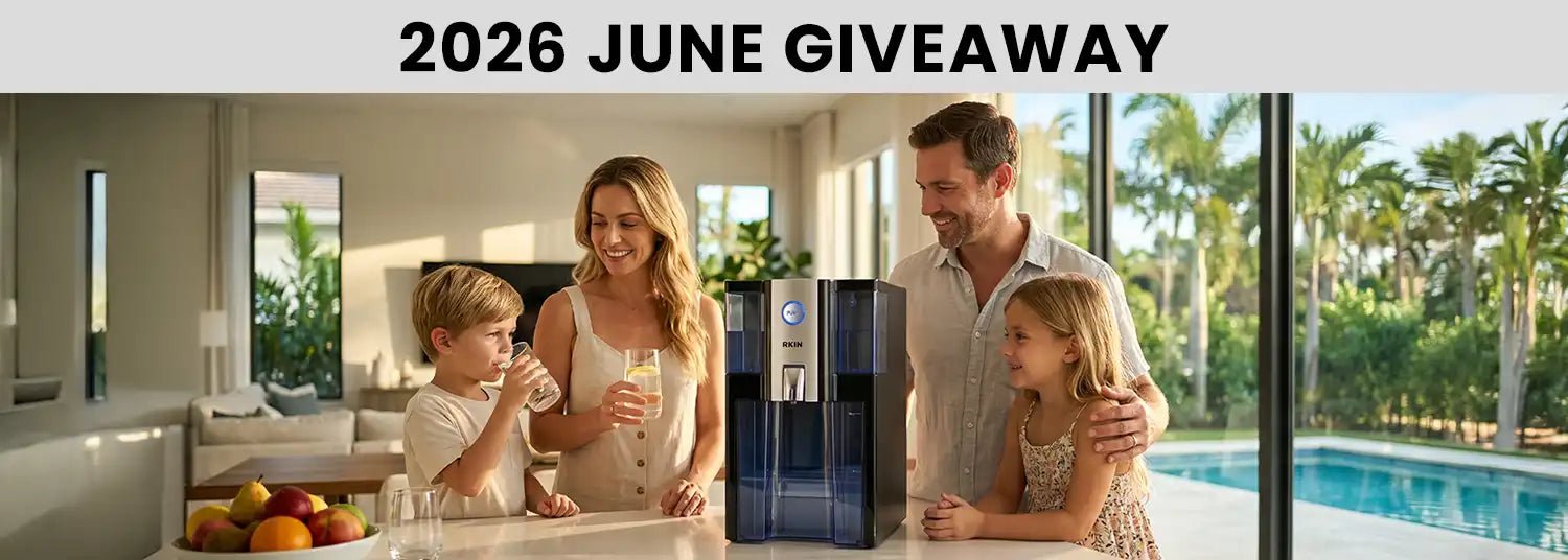 RKINⓇ June 2026 Zero Installation Countertop Reverse Osmosis Water Fil